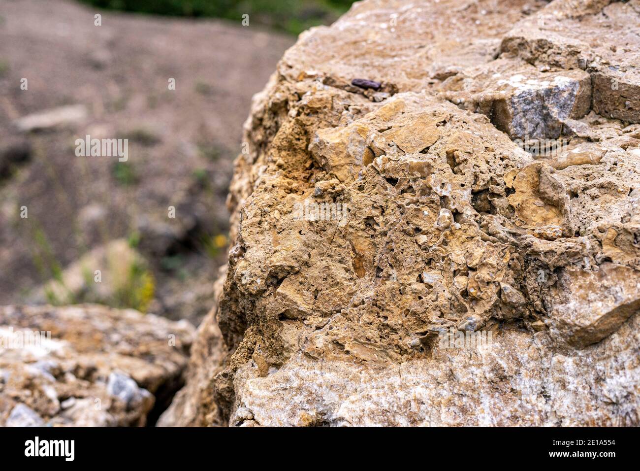 Raw travertine texture hi-res stock photography and images - Alamy