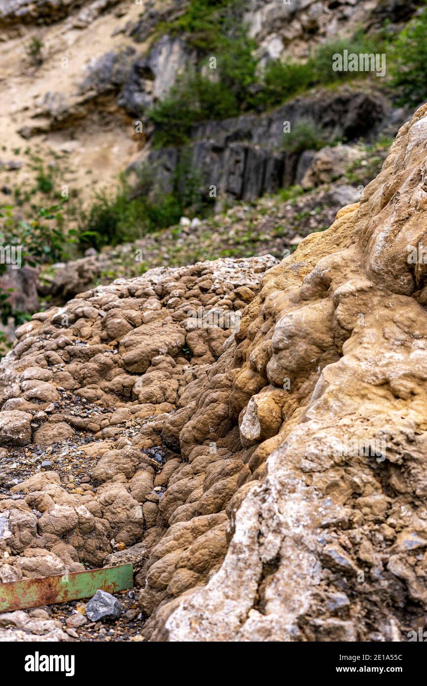 Travertine block hi-res stock photography and images - Alamy