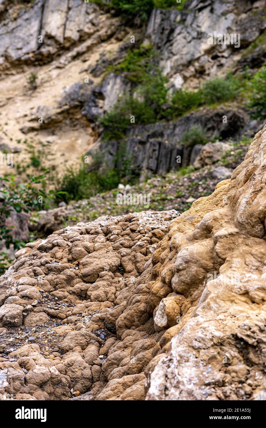 Raw travertine texture hi-res stock photography and images - Alamy