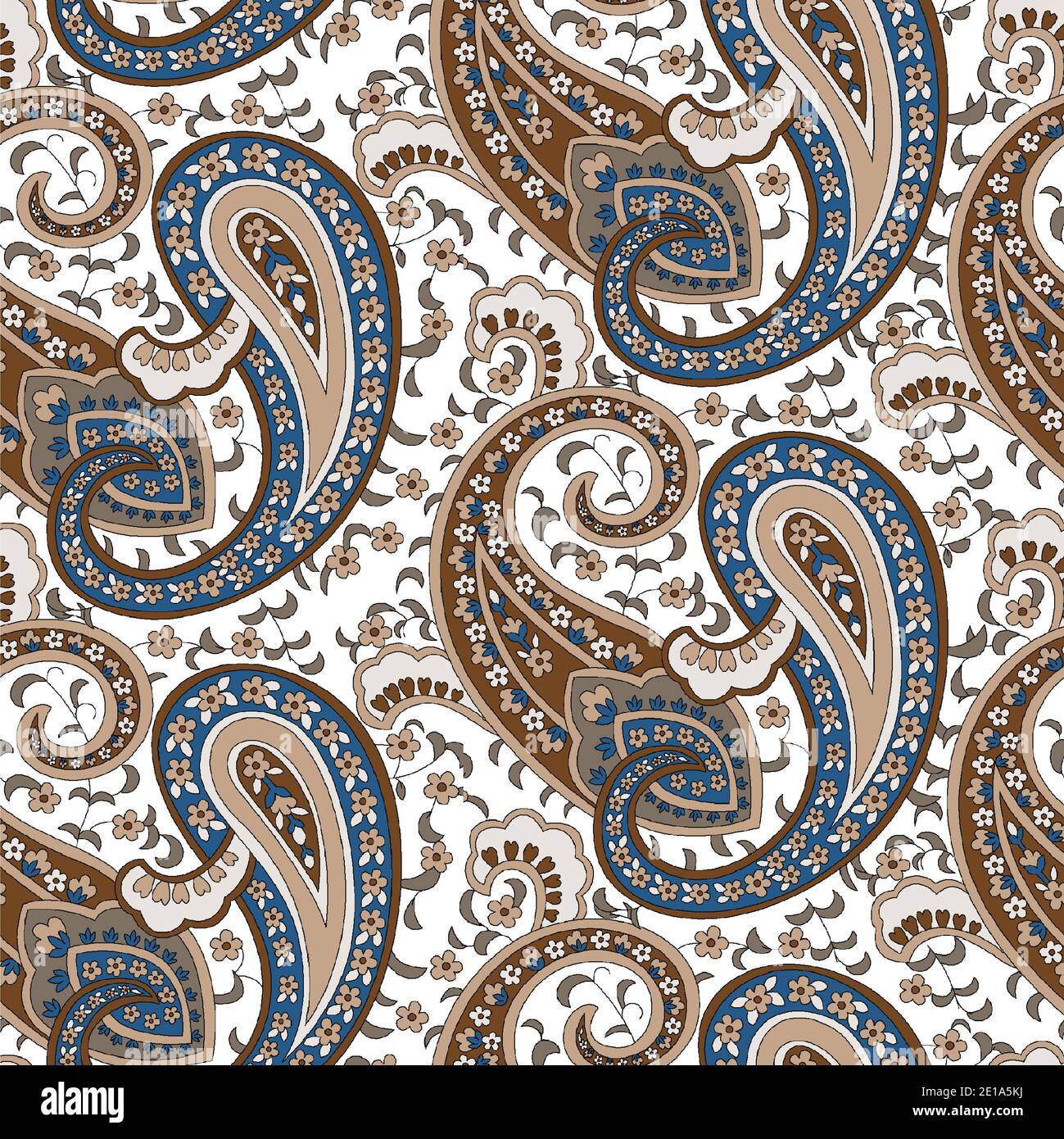 Brush paisley pattern hi-res stock photography and images - Alamy