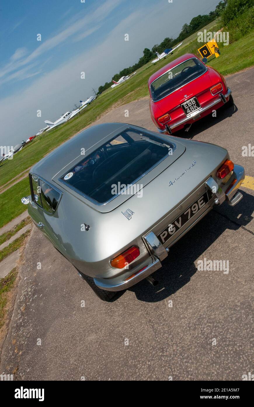 Alfa GT Veloce 1750 (Giulia GTV 105 Series) and Lancia Fulvia 1960s ...