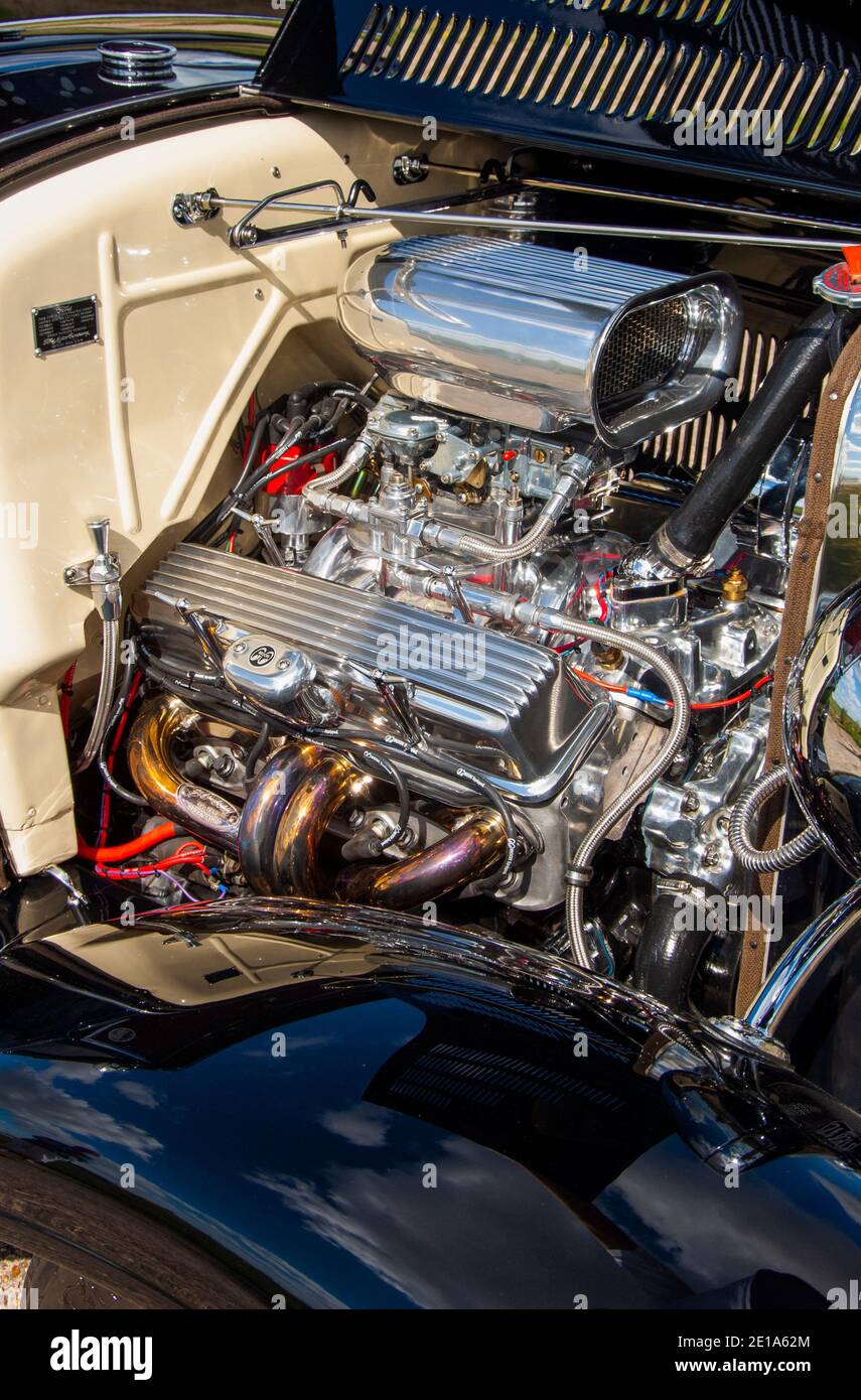 Ford Model A Full Fender hot rod Stock Photo - Alamy