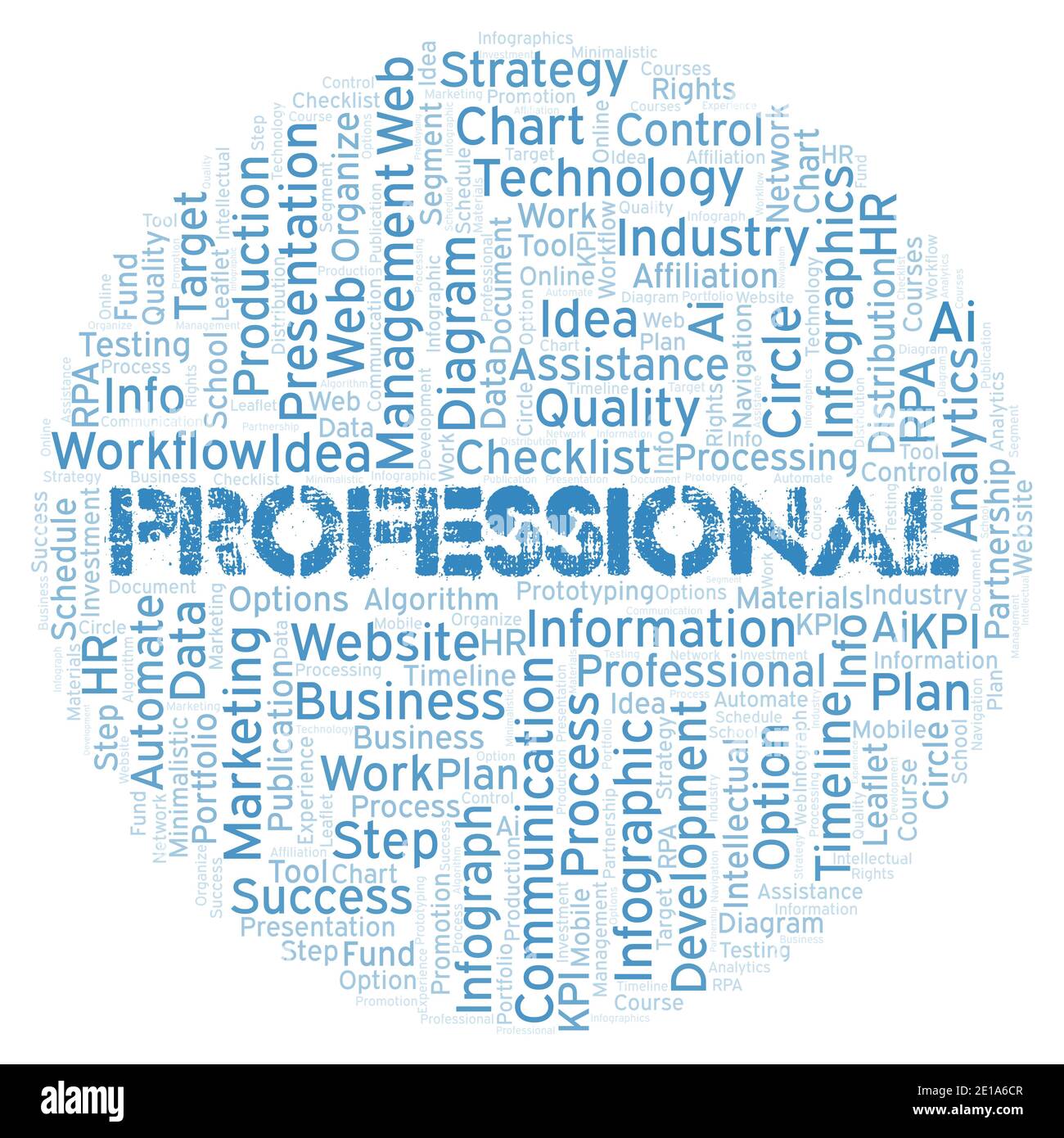 Professional typography word cloud hi-res stock photography and images ...