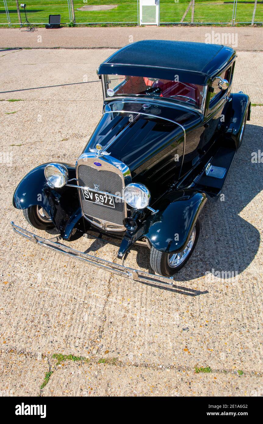 Ford Model A Full Fender hot rod Stock Photo - Alamy