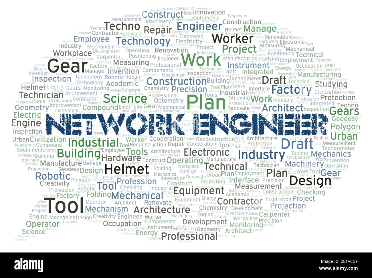 Engineer word cloud concept hi-res stock photography and images - Alamy