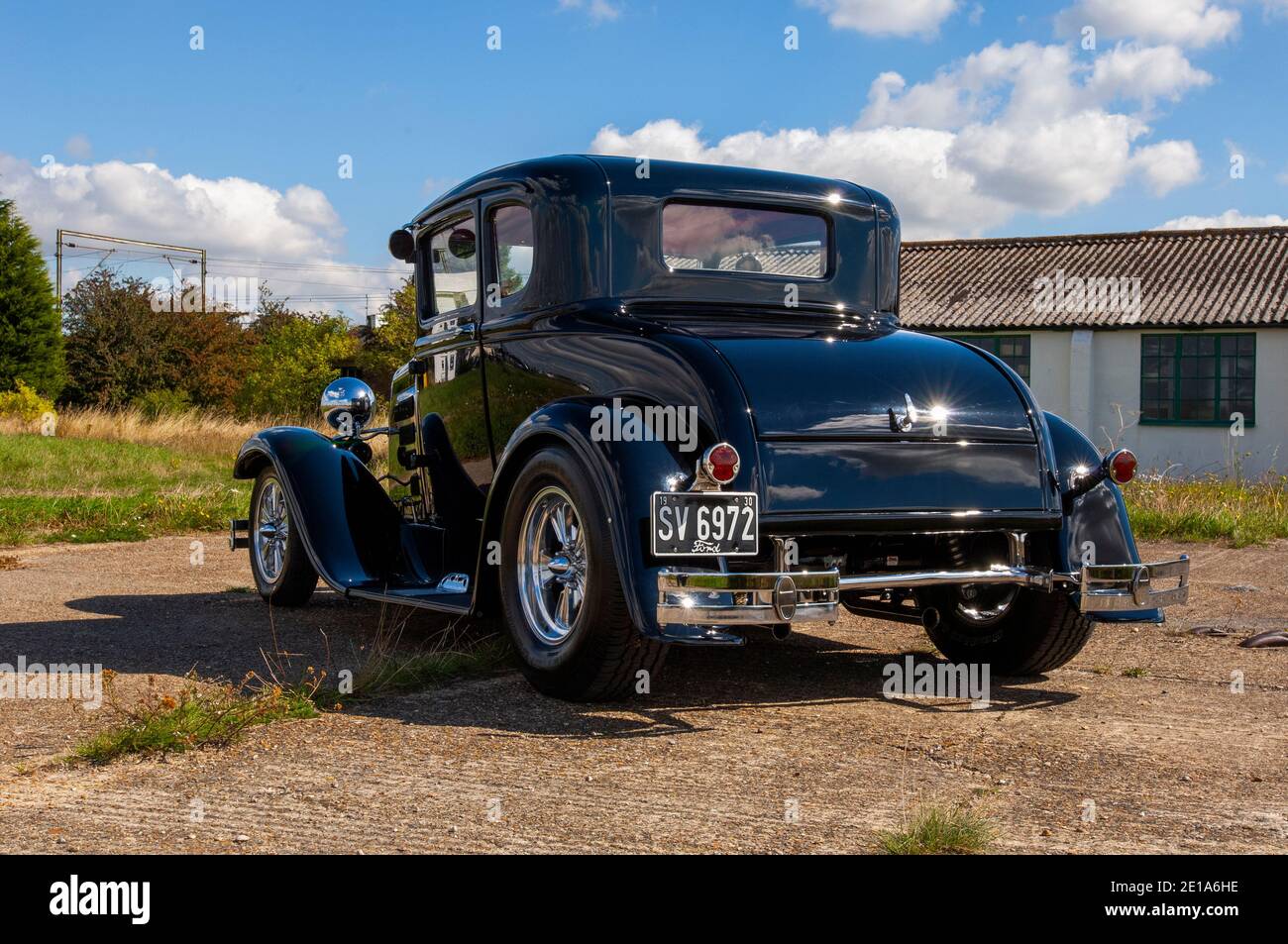 Ford Model A Full Fender hot rod Stock Photo - Alamy