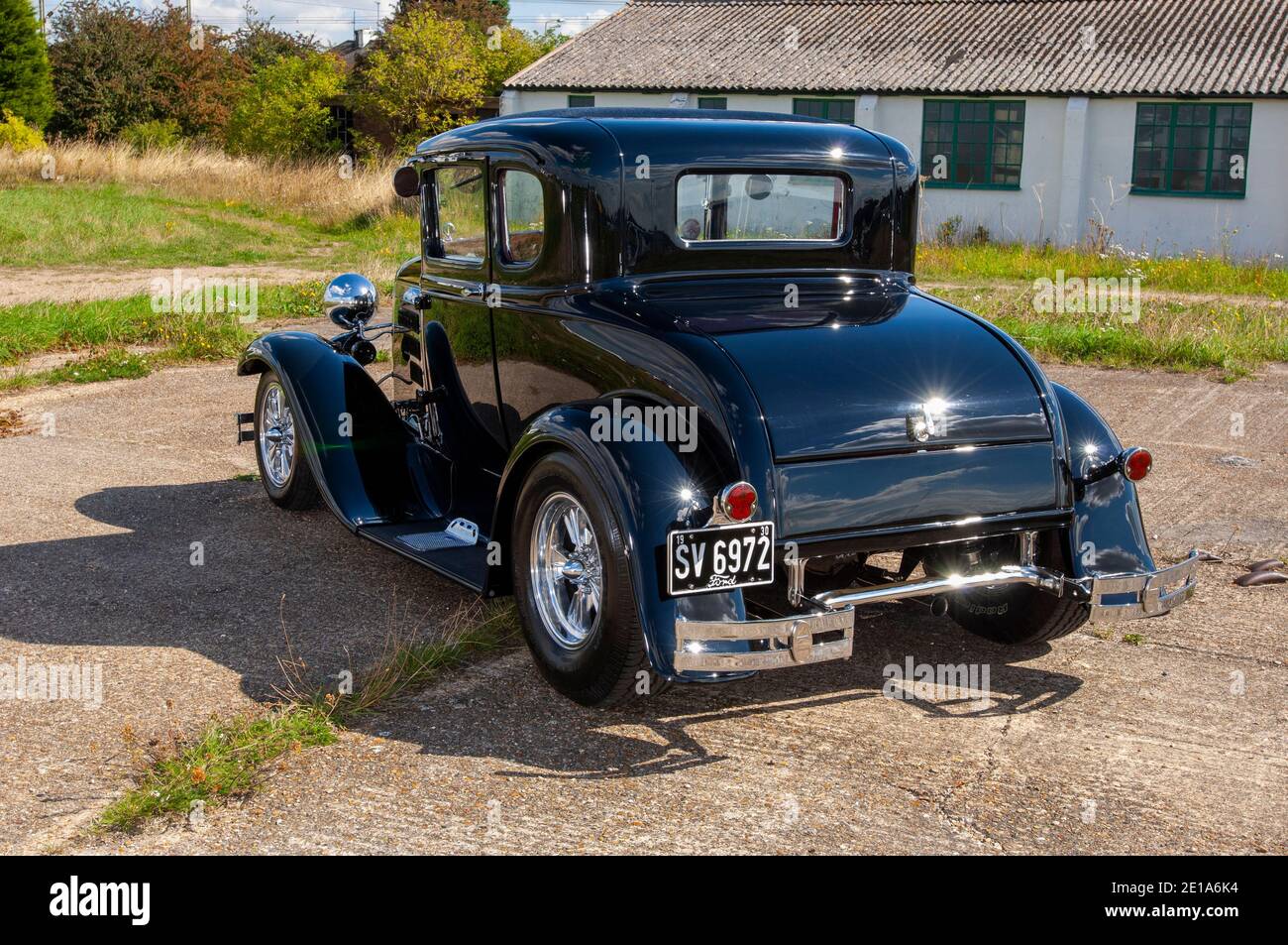 Ford Model A Full Fender hot rod Stock Photo - Alamy