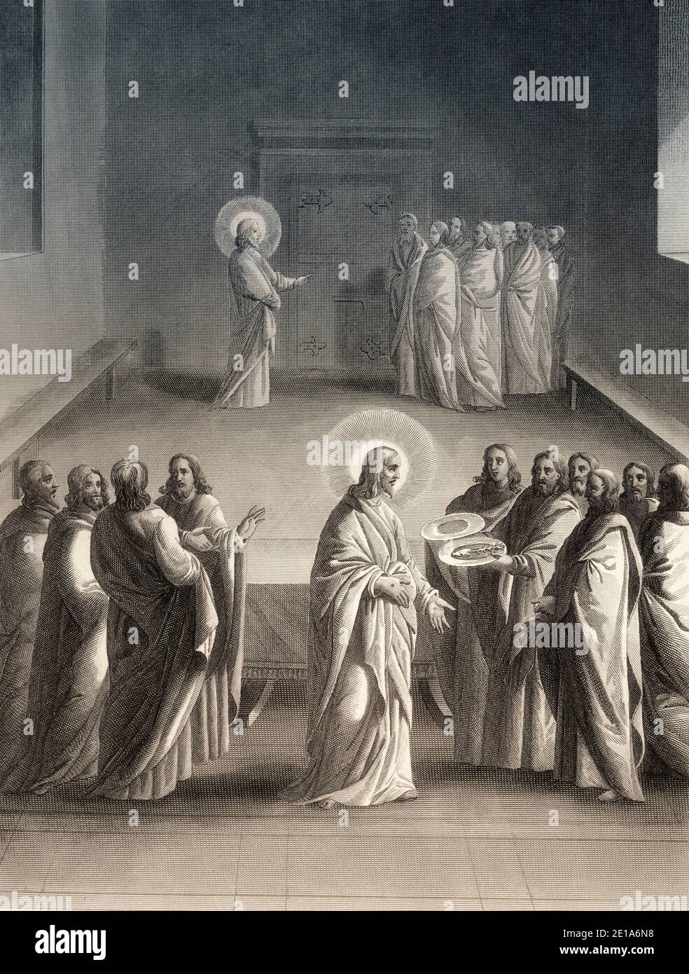 Jesus appeared to apostles hi-res stock photography and images - Alamy