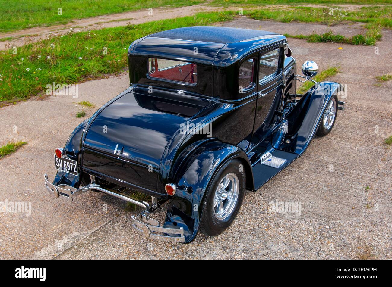 Ford Model A Full Fender hot rod Stock Photo - Alamy