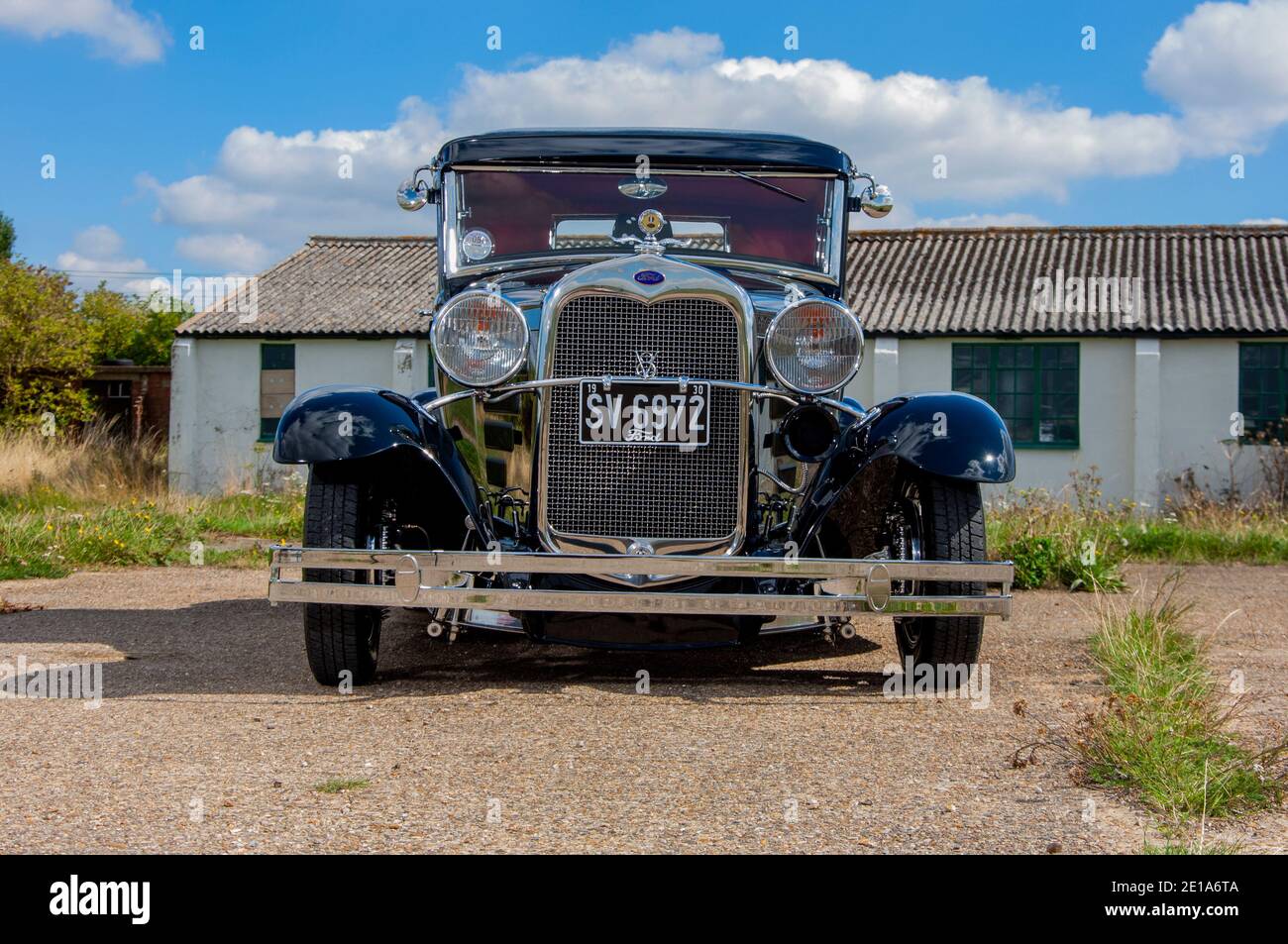 Ford Model A Full Fender hot rod Stock Photo - Alamy