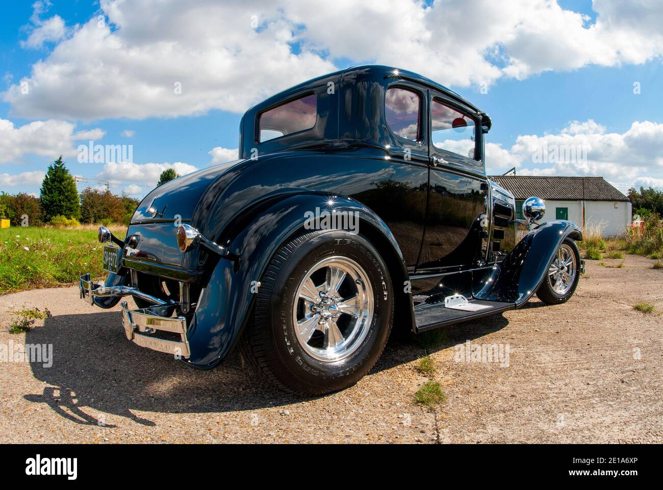 Ford Model A Full Fender hot rod Stock Photo - Alamy