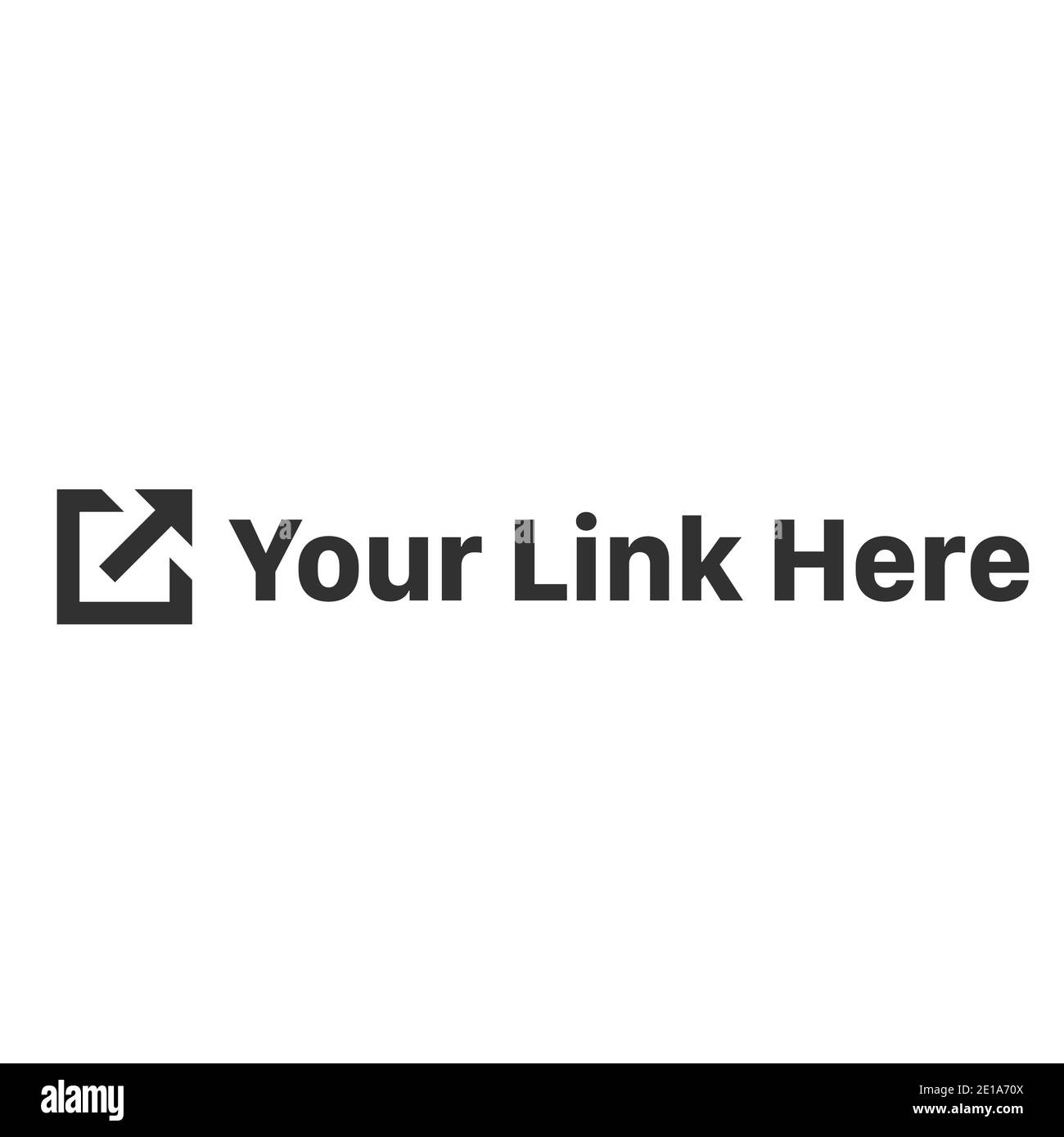 External Link Icon with Arrow and Box, Open in new window flat icon. Stock Vector illustration ...