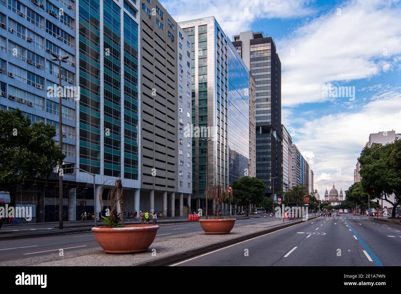 Presidente Vargas avenue in the city center is one of the most ...