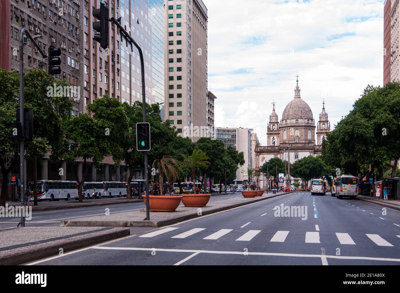 Presidente Vargas avenue in the city center is one of the most ...