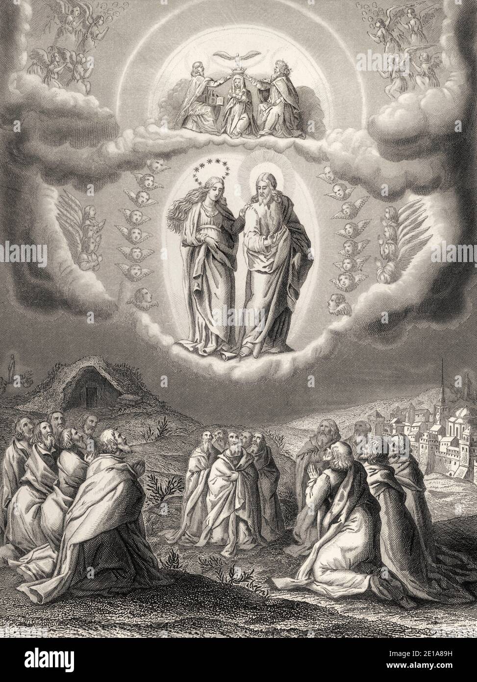 Assumption of mary into heaven hi-res stock photography and images - Alamy