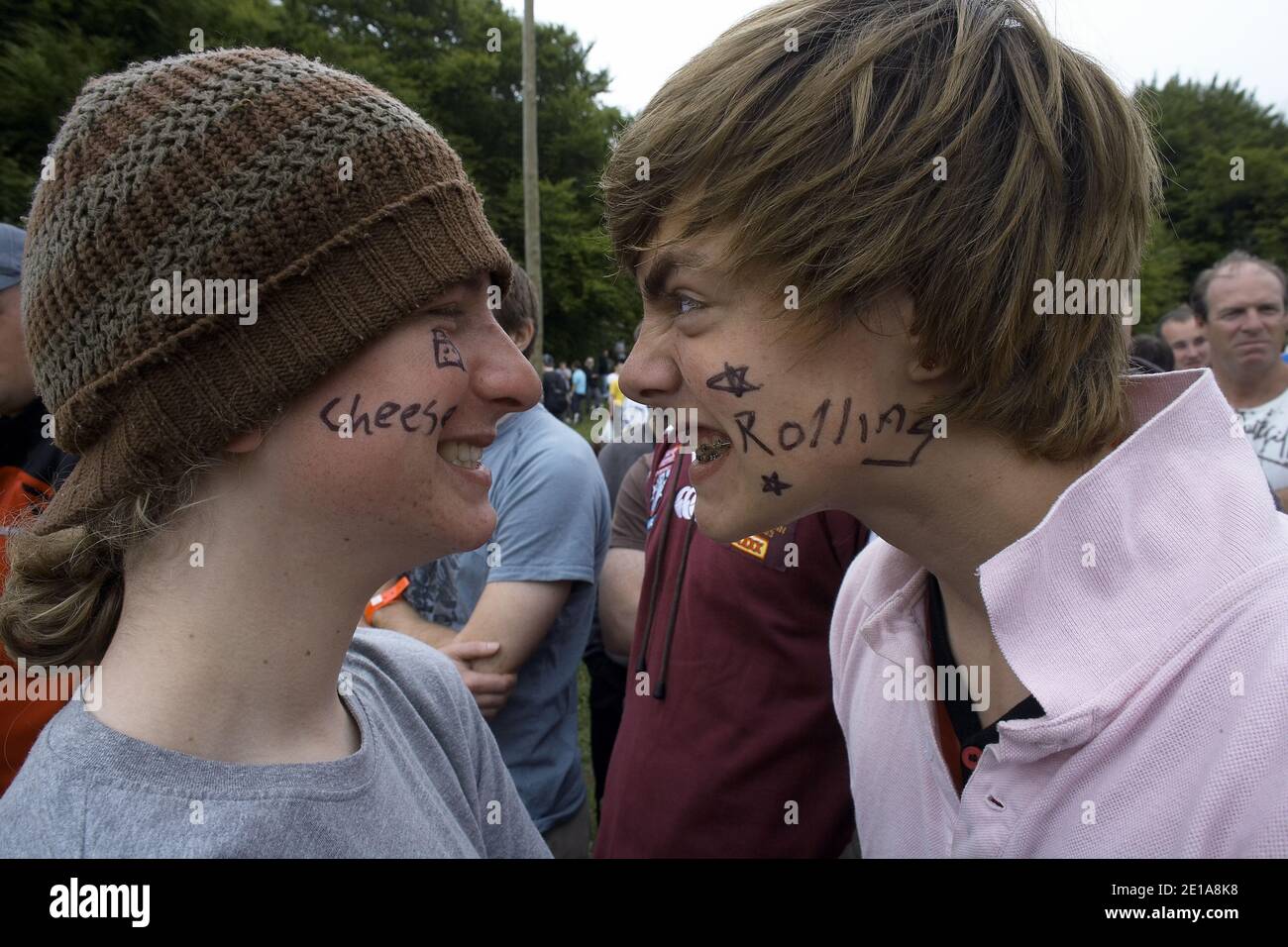 England face paint hi-res stock photography and images - Alamy