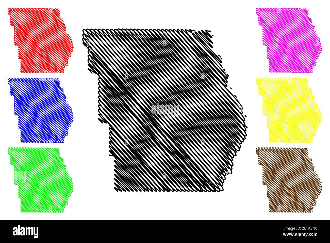 Butler County, Missouri (U.S. county, United States of America, USA, U ...