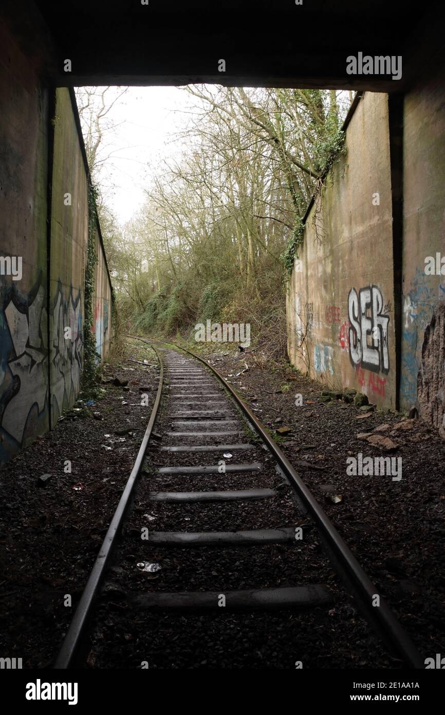 Road bridge over the seldom-used Scunthorpe steelworks to Flixborough ...