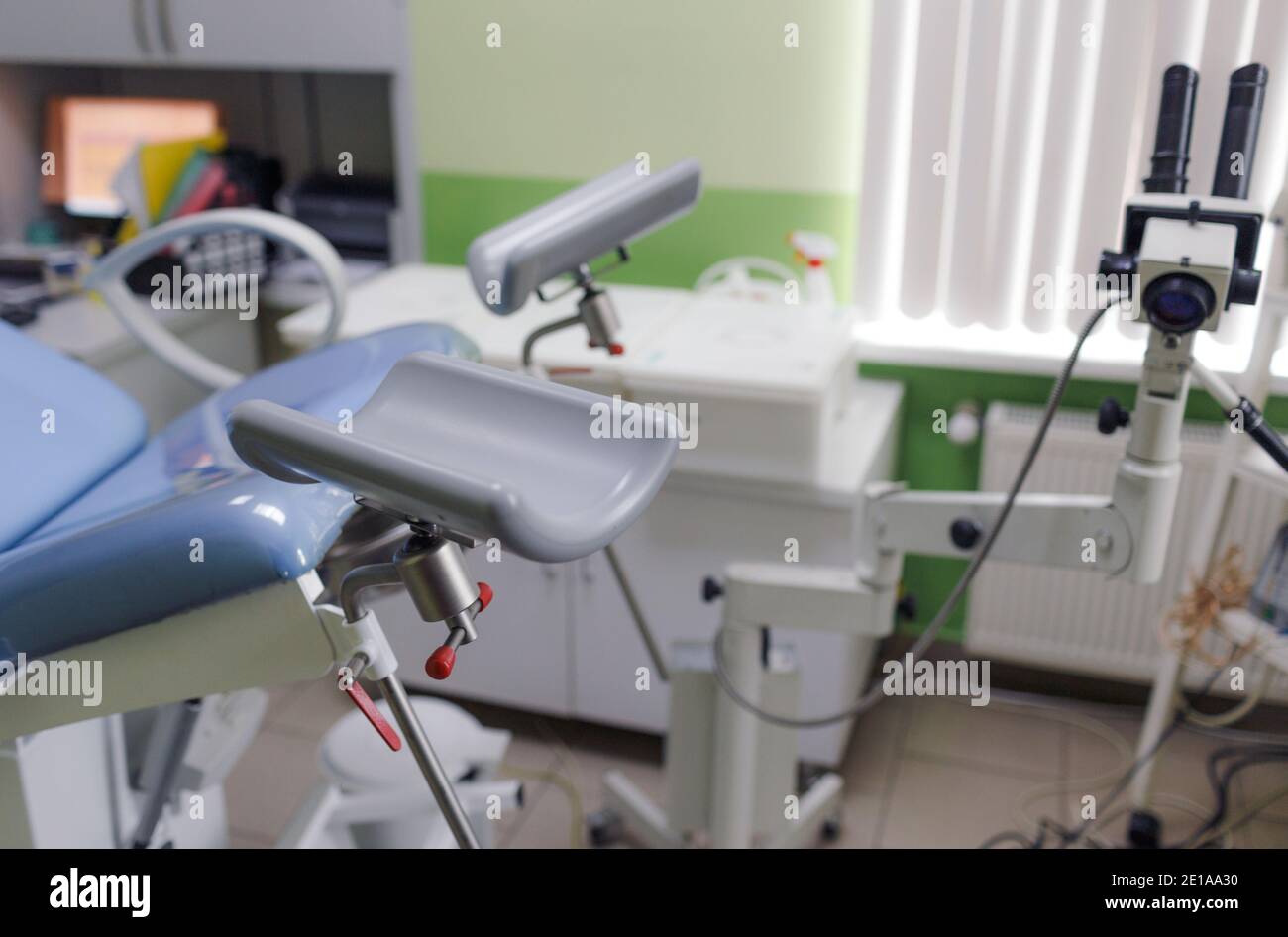 interior of the gynecological office in the medical center Stock Photo ...