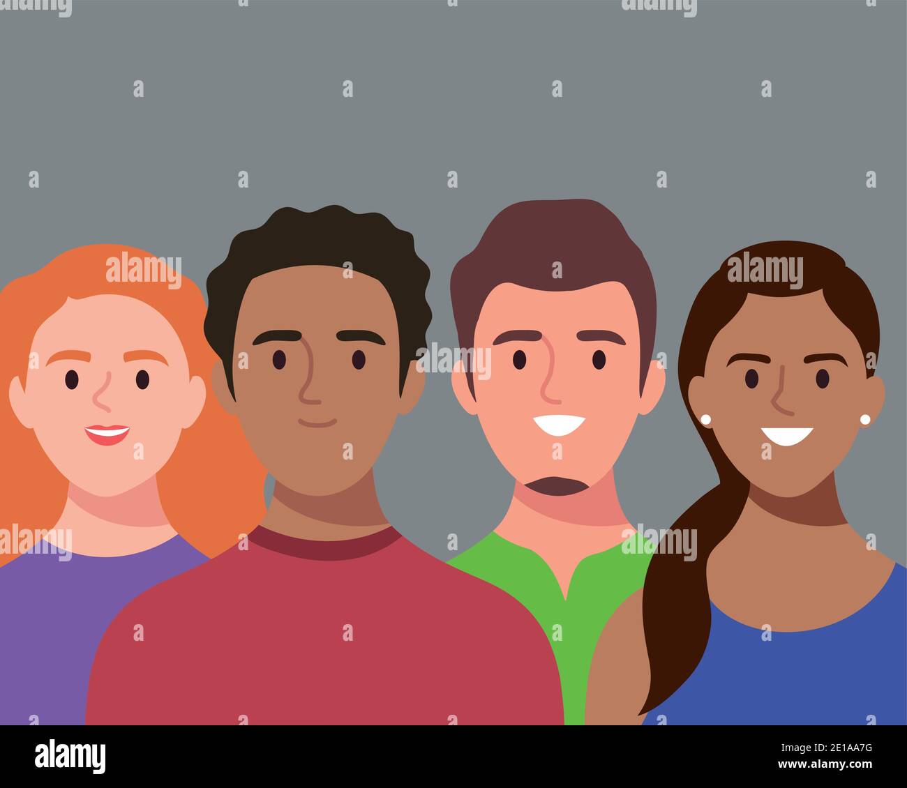 Attractive male colors Stock Vector Images - Alamy