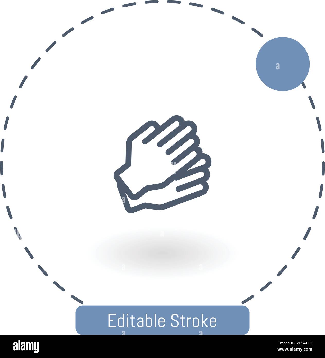 Clapping sign language Stock Vector Images - Alamy