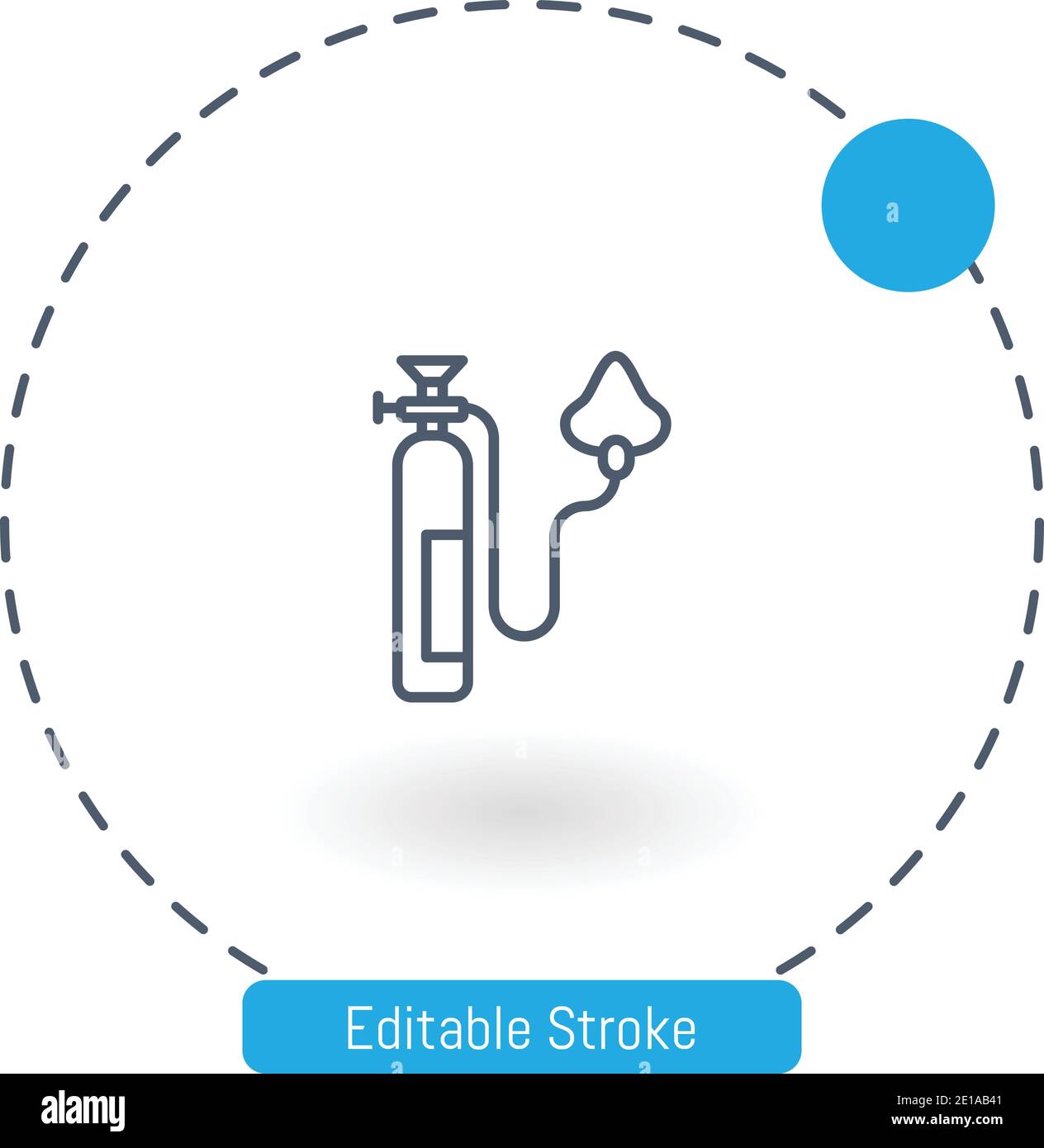 oxygen vector icon editable stroke outline icons for web and mobile ...