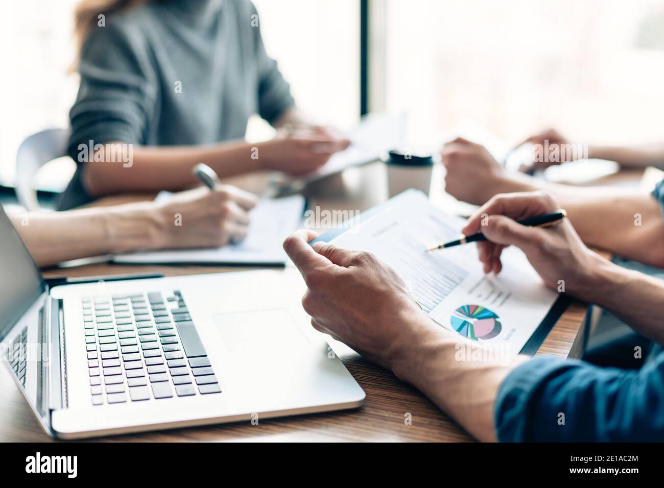 Close up employees work hi-res stock photography and images - Alamy