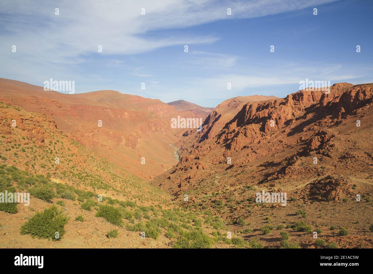 Todra Gorge is comprised of a series of limestone river canyons in the ...