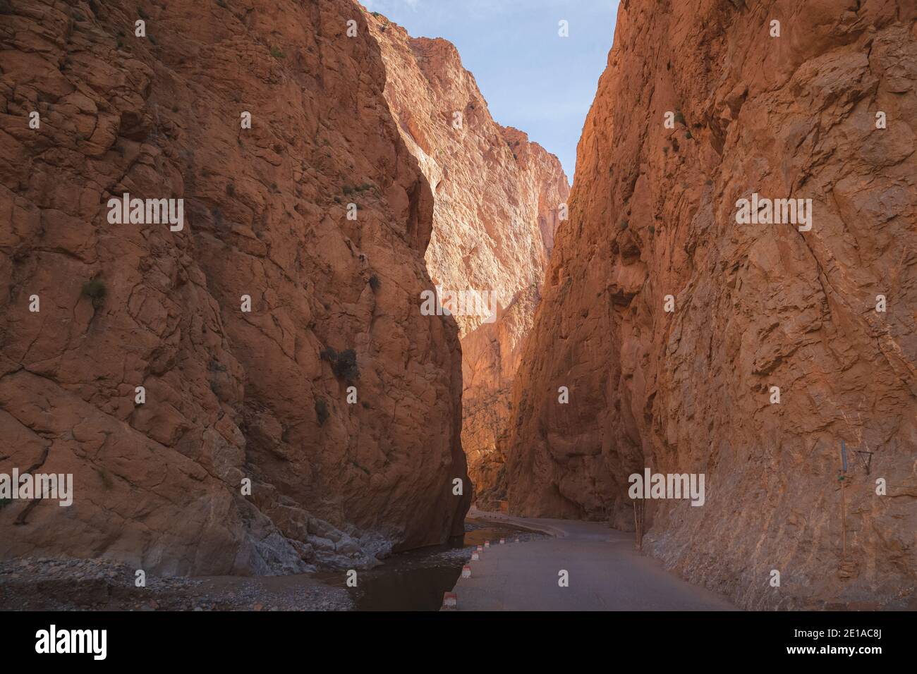 Todra Gorge is comprised of a series of limestone river canyons in the ...