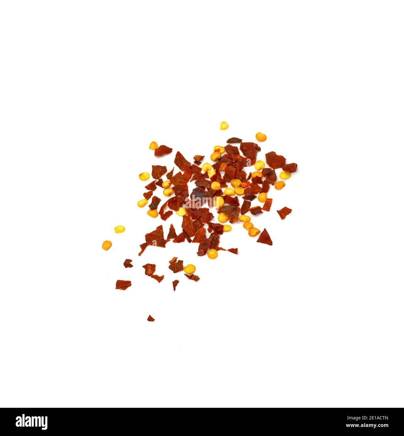 Cayenne pepper. Pile crushed red cayenne pepper, dried chili flakes and ...