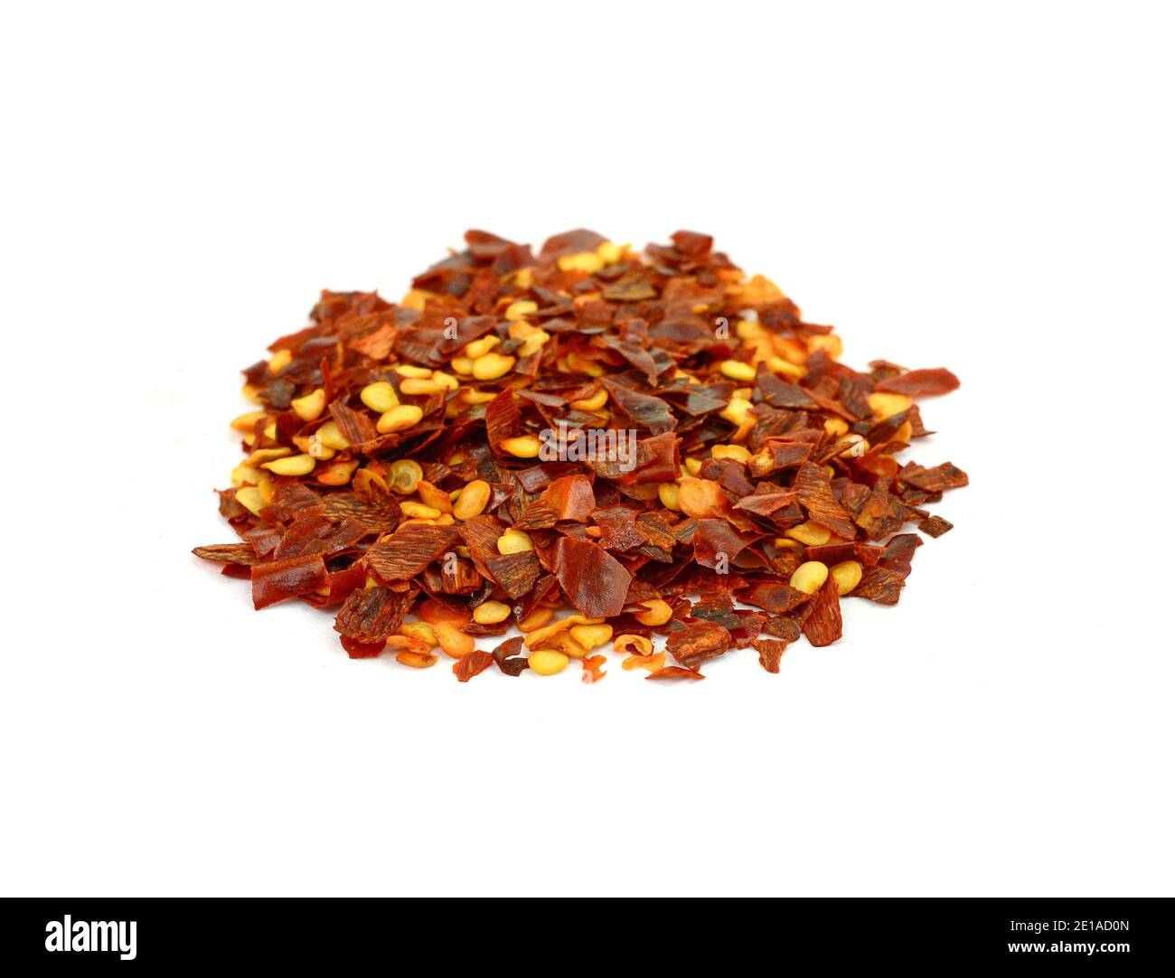 Cayenne pepper. Pile crushed red cayenne pepper, dried chili flakes and ...
