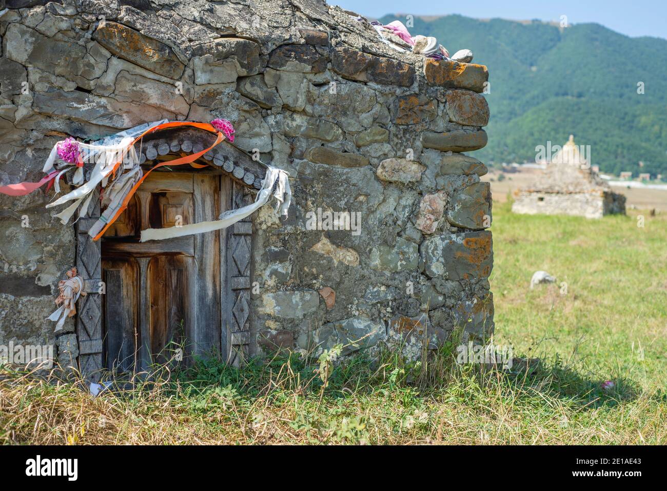 The sacred place of Anig village, Pir Dervish Baba, Qusar district ...