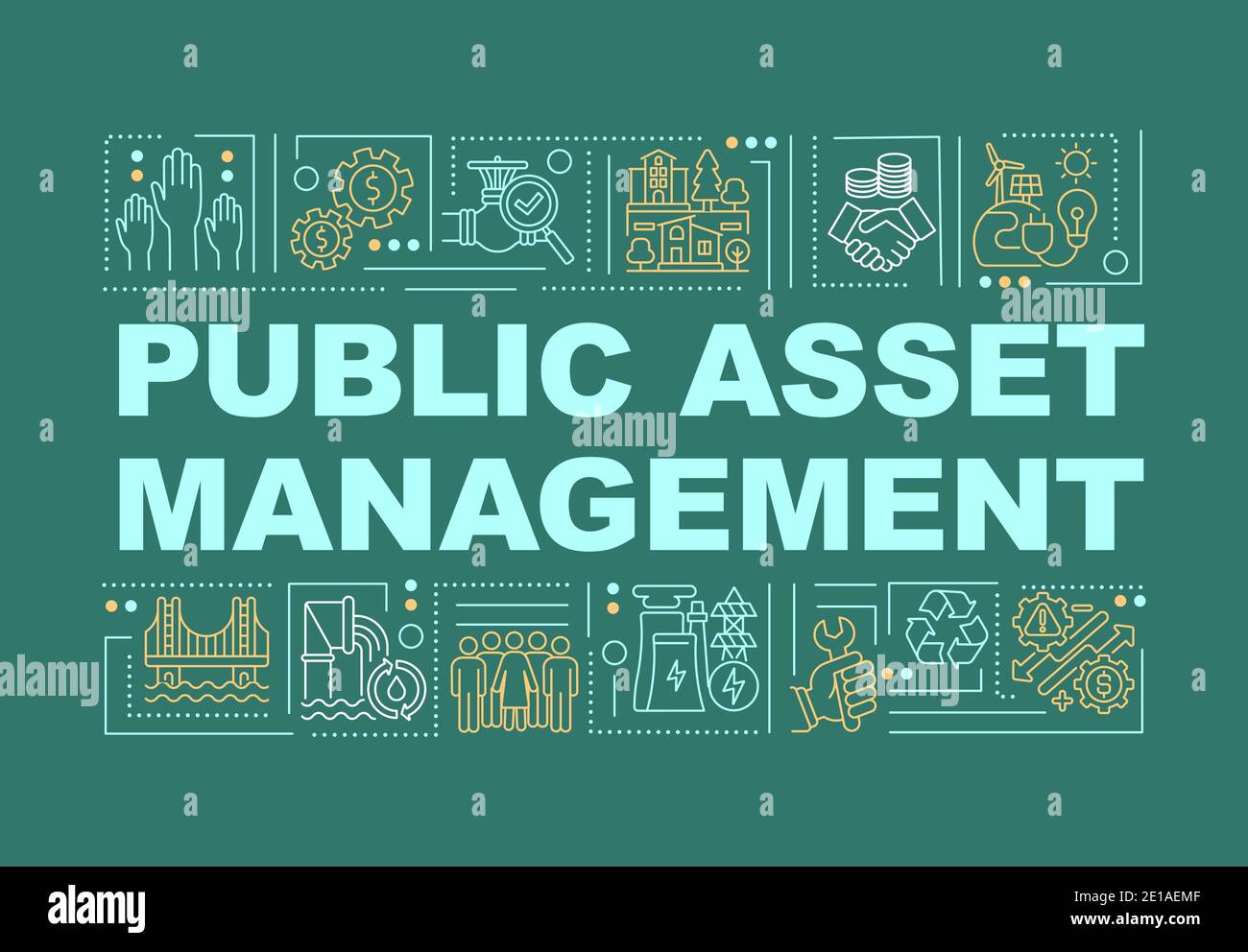 Operating system service management background Stock Vector Images - Alamy