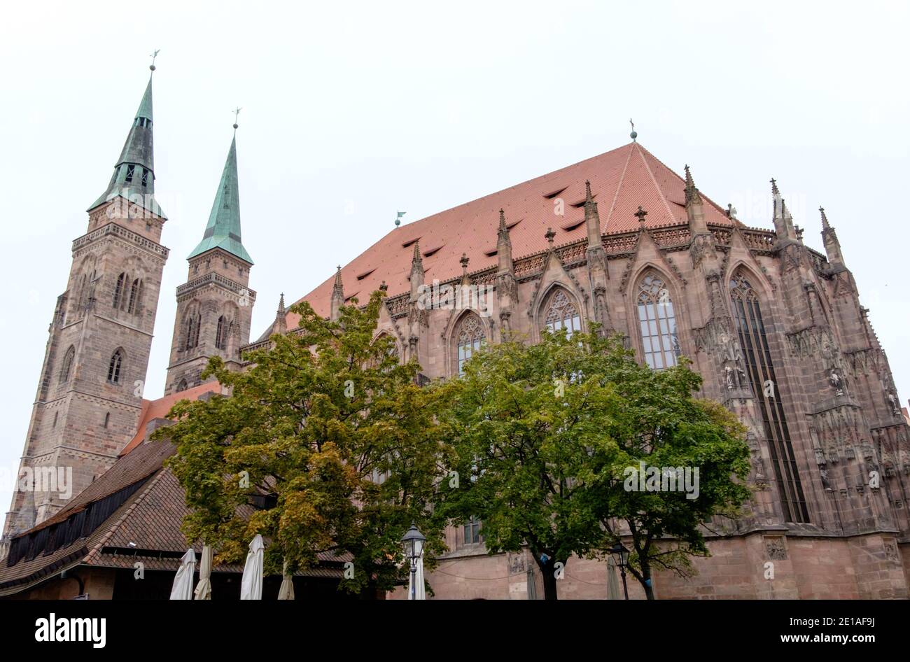 St. Lawrence's Church is one of the most know church in Germany. Twin ...