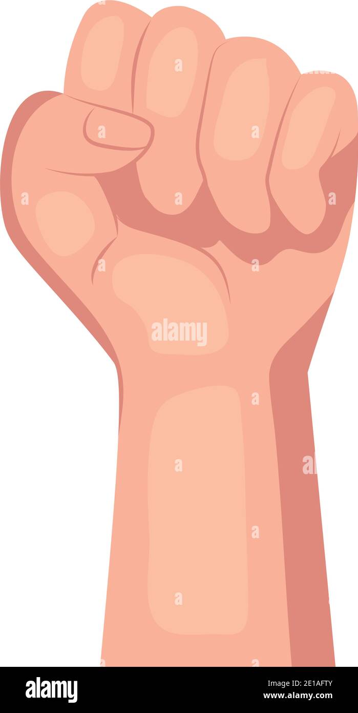 hand human fist symbol signal icon Stock Vector Image & Art - Alamy