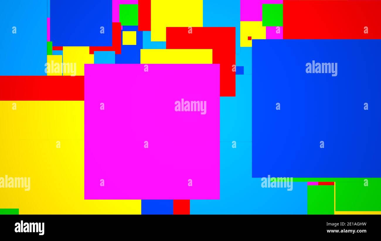 abstract colorful background with squares Stock Photo - Alamy