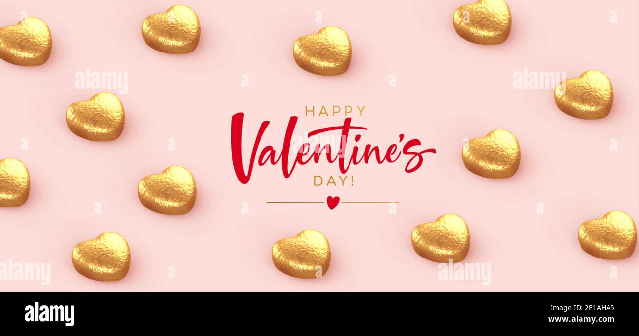 Background for Valentines Day banner, poaster, postcard made of heart ...