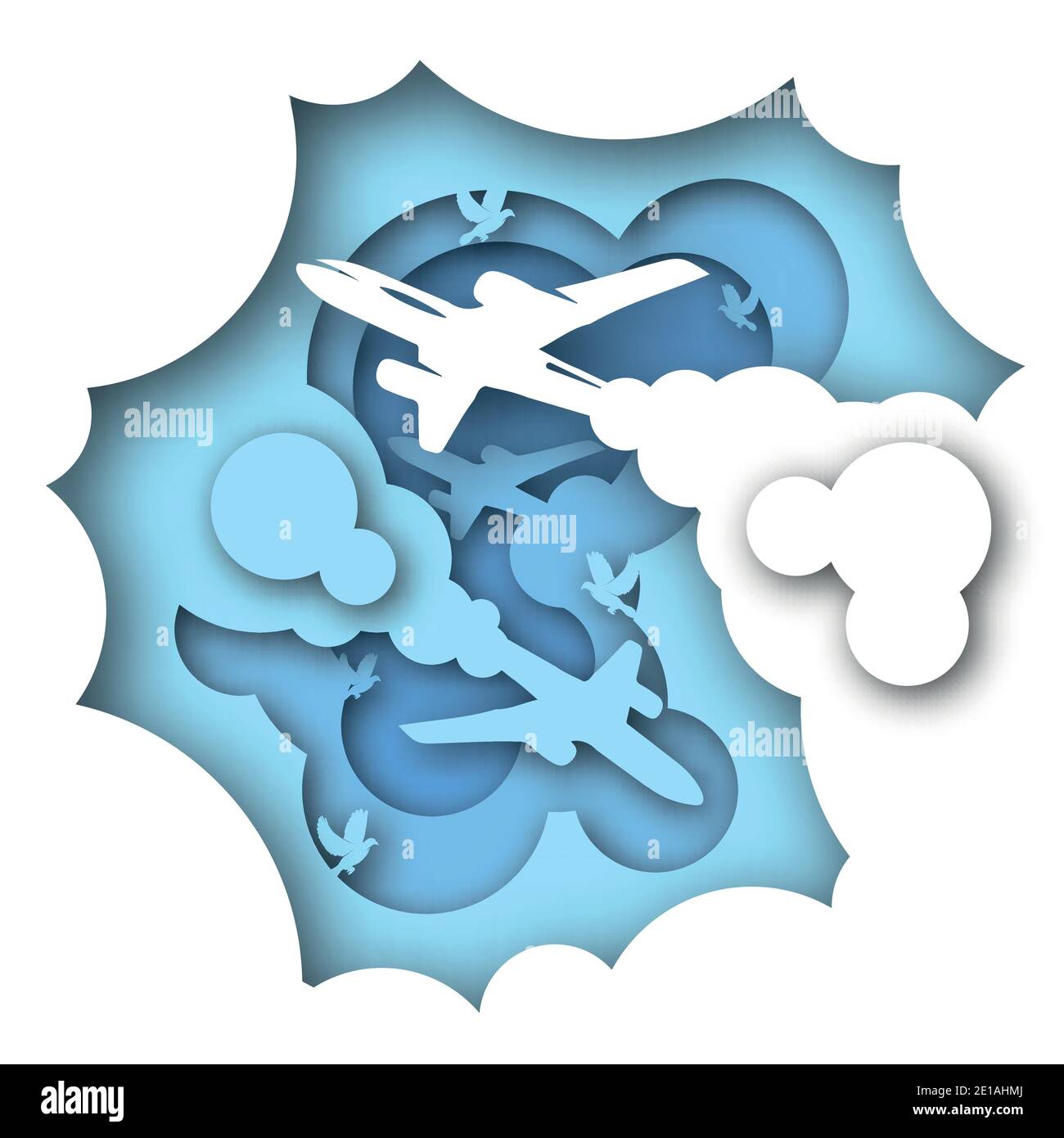 Cut paper animal colorful Cut Out Stock Images & Pictures - Alamy