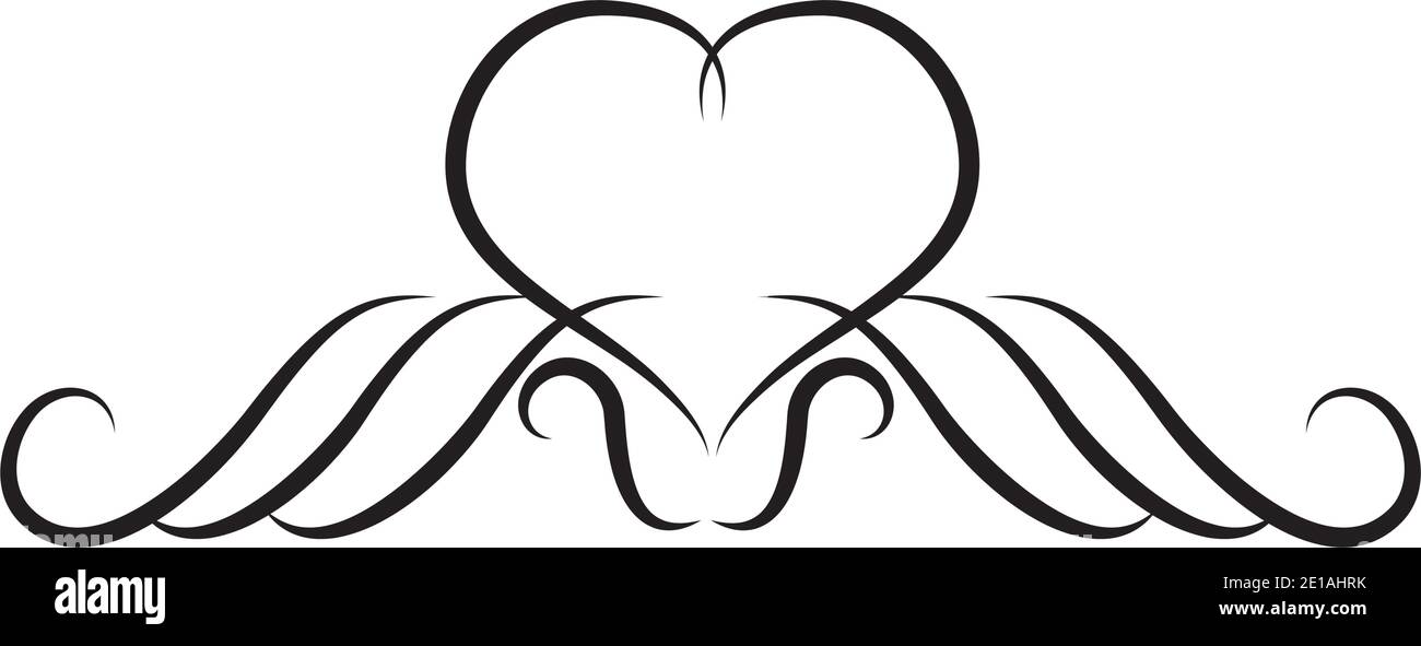 White Decorative Swirls