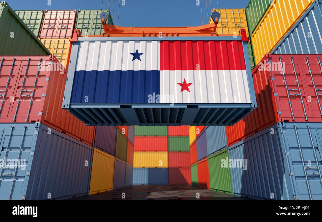 Panama international terminal hi-res stock photography and images - Alamy