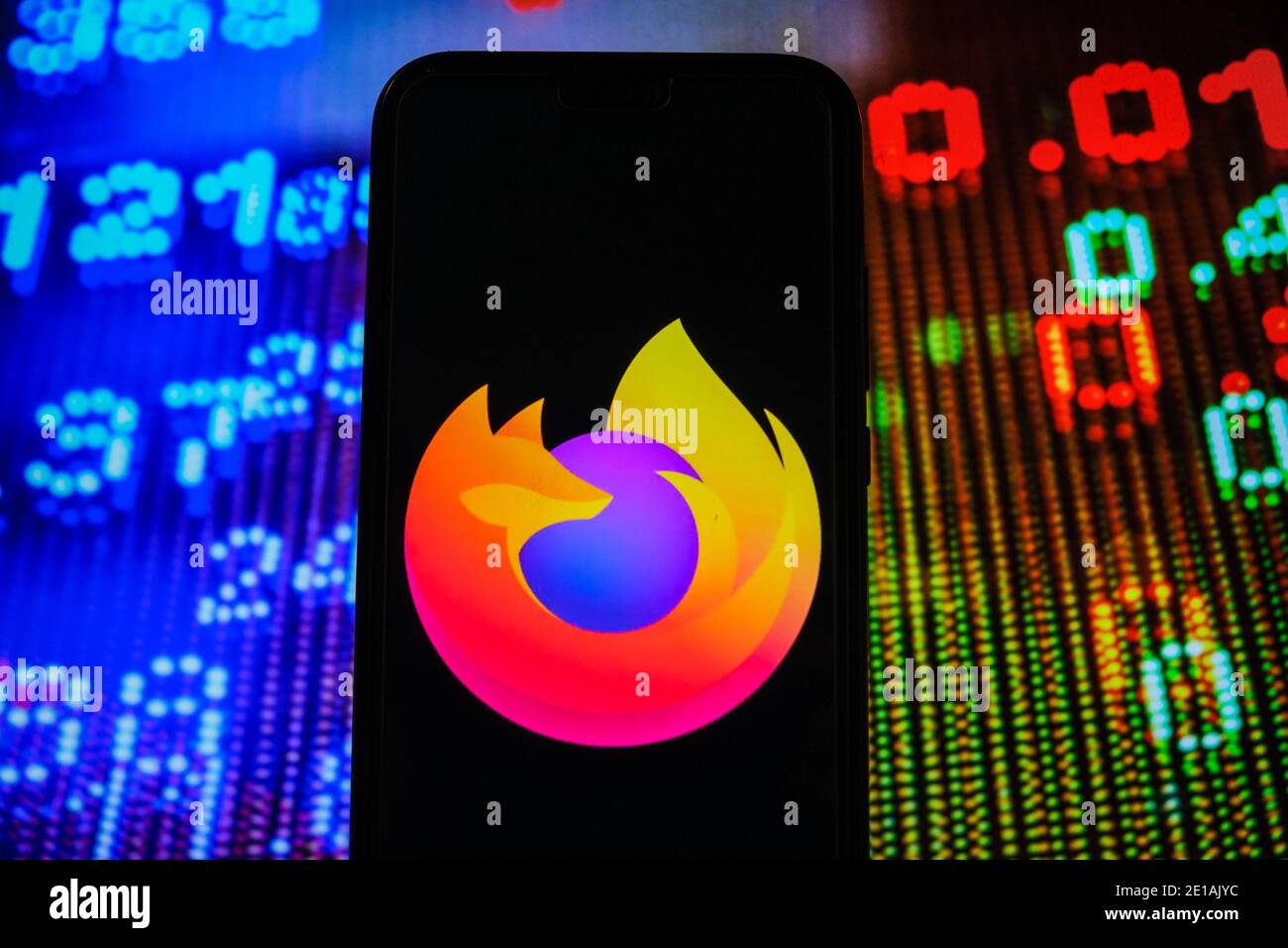 Firefox logo hi-res stock photography and images - Alamy