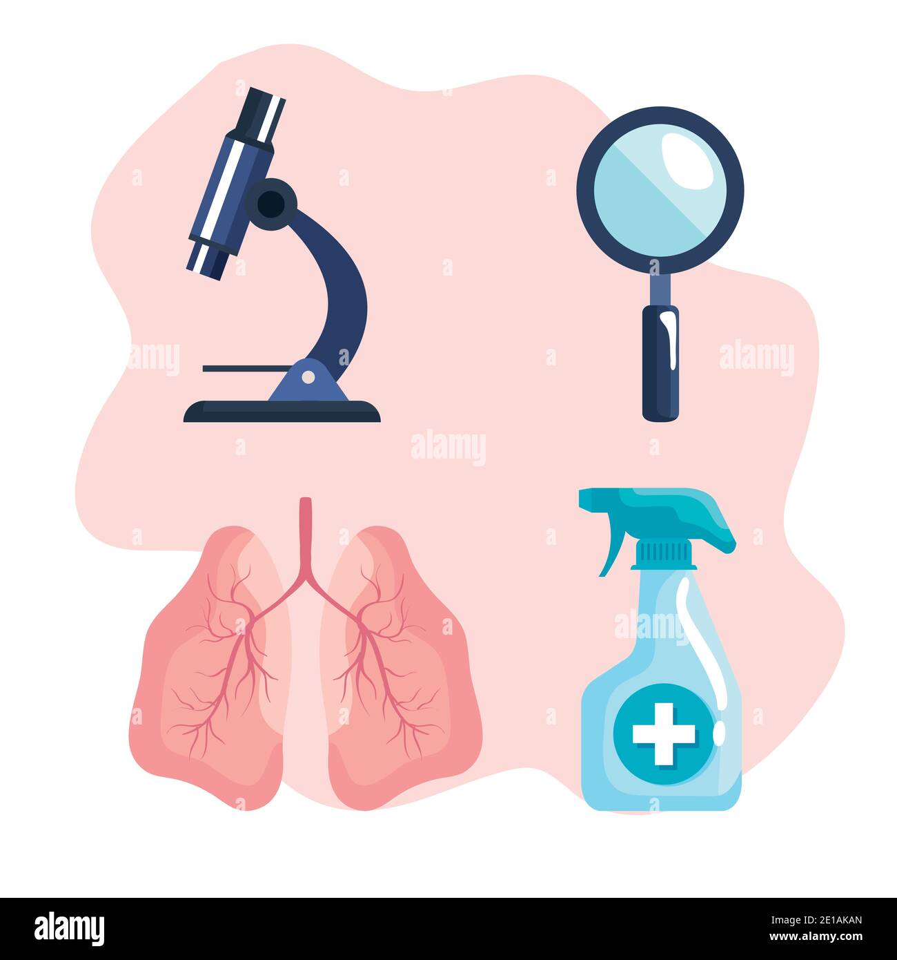 bundle of medical and laboratory icons Stock Vector Image & Art - Alamy
