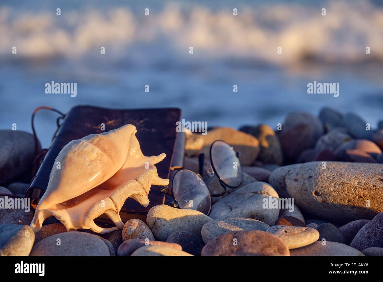 knowledge and inspiration that gives the sea Stock Photo - Alamy