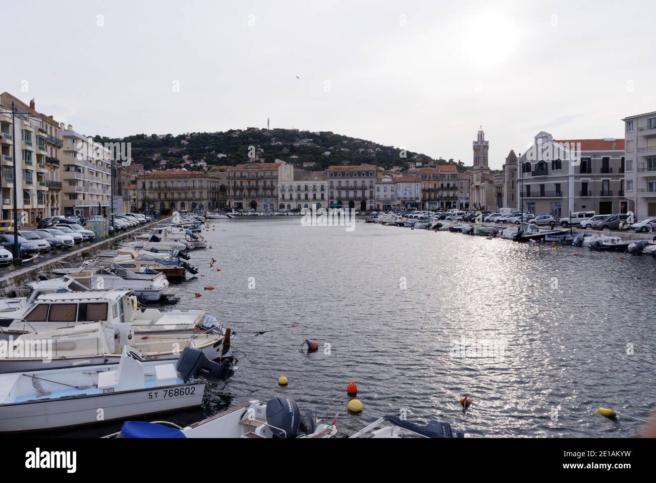 Sete, France, 2018. 24th, Aug,2018. Views of the city of Sète with its ...