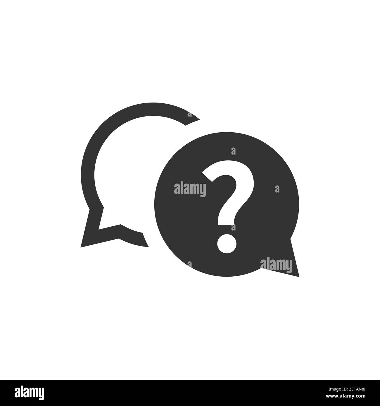 Question Mark Help Icon Modern Question Mark Line Icon Animation Op