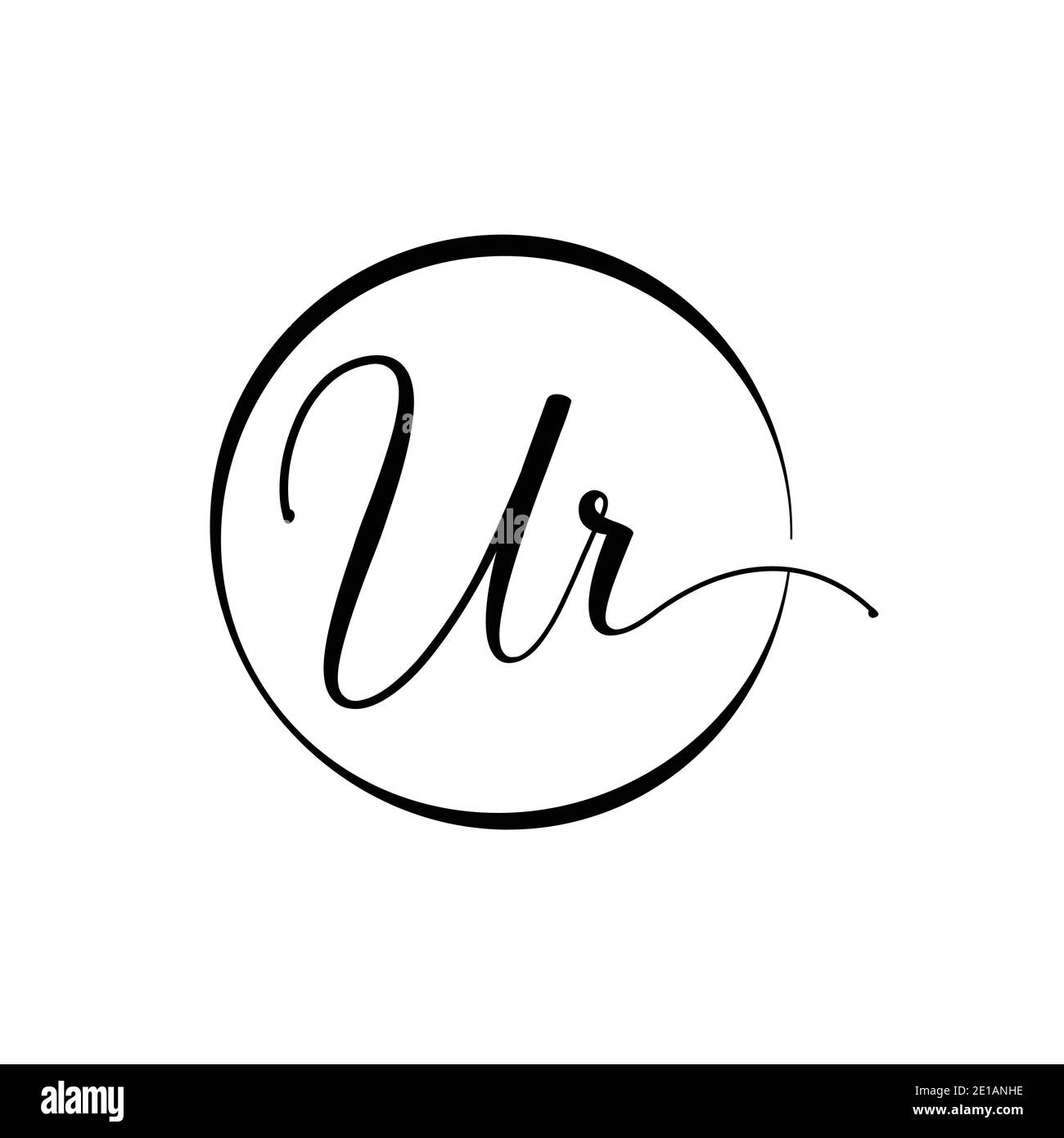 Letter ur logo hi-res stock photography and images - Alamy
