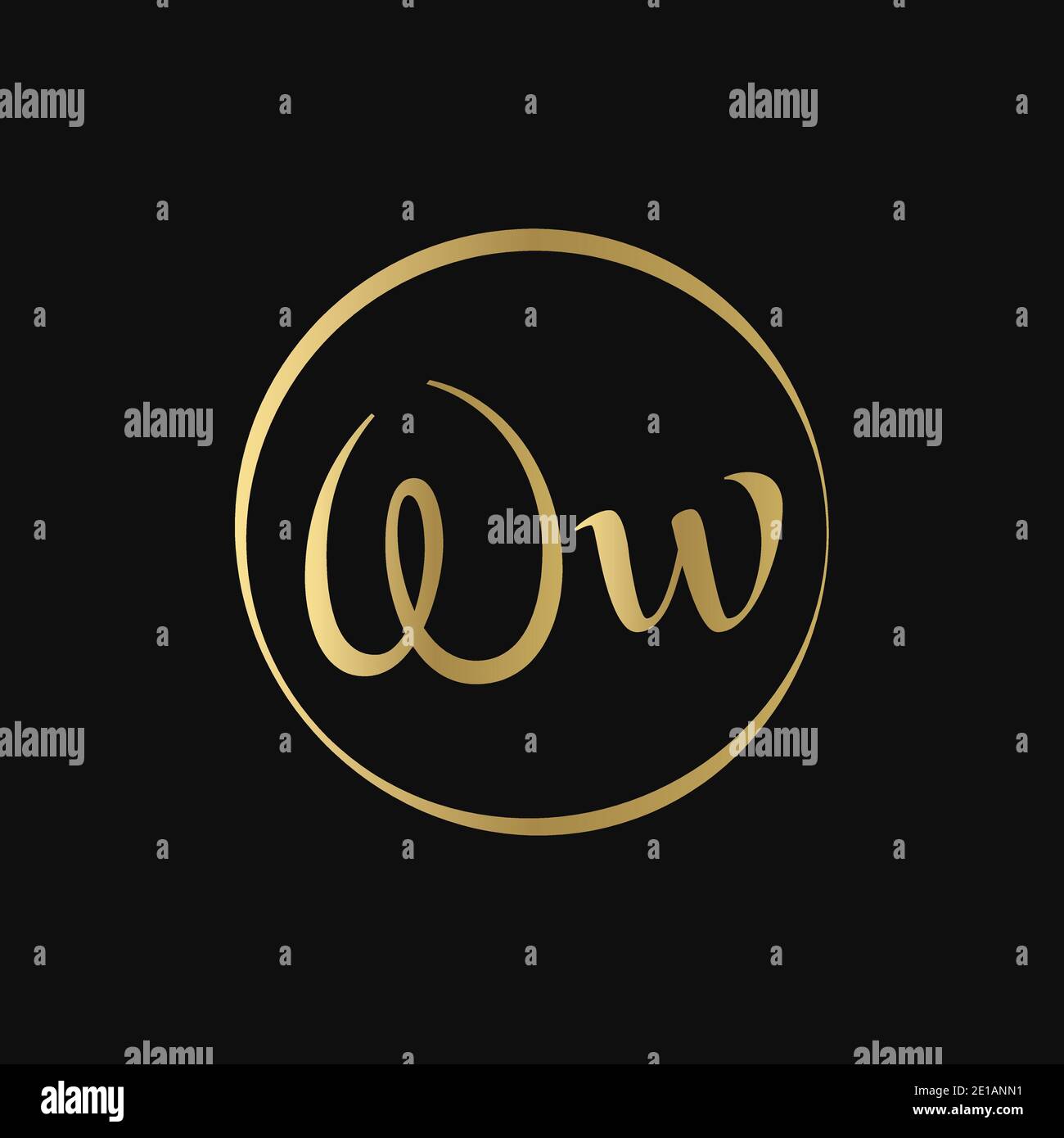 Ww logo hi-res stock photography and images - Alamy
