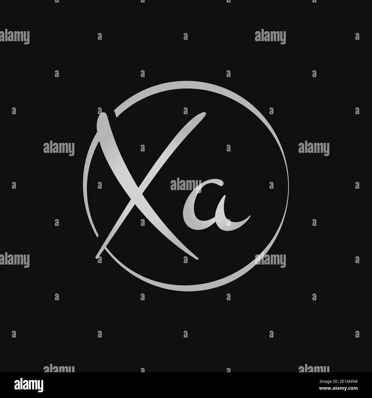 Xa logo design hi-res stock photography and images - Alamy