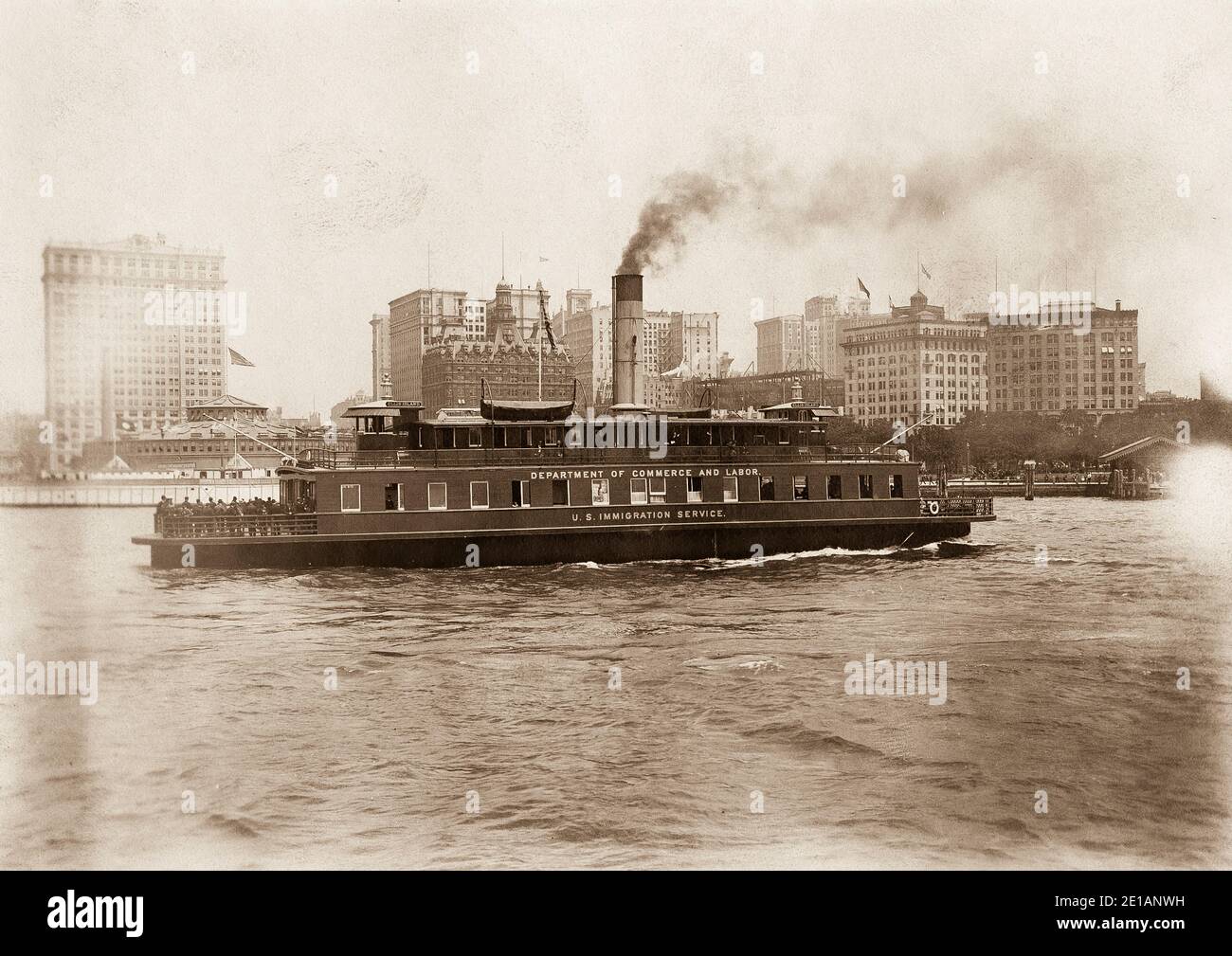 Ellis Island - In the 19th century, Ellis Island was the site of Fort ...