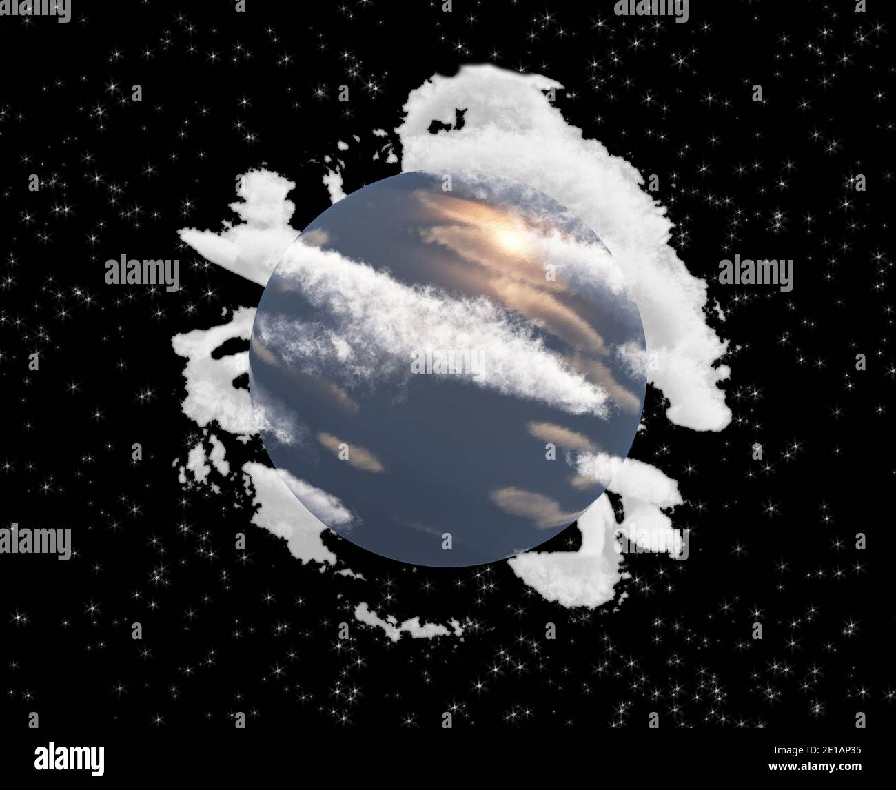 Cloudy exoplanet hi-res stock photography and images - Alamy